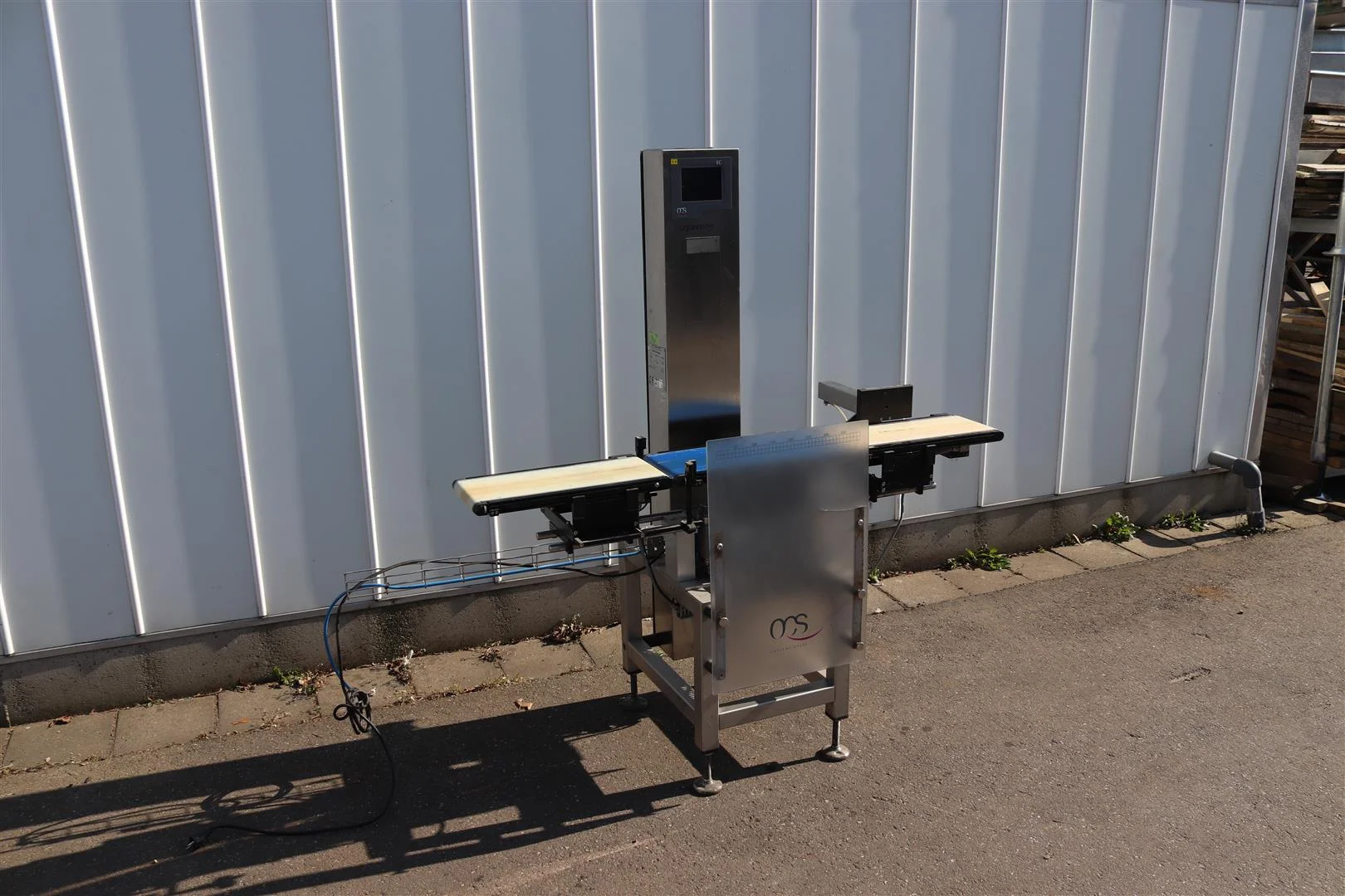 OSC stainless steel checkweigher • Duijndam Machines