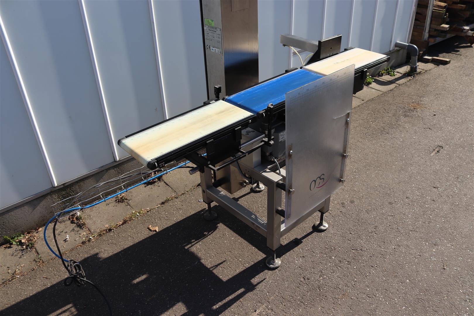 OSC stainless steel checkweigher • Duijndam Machines