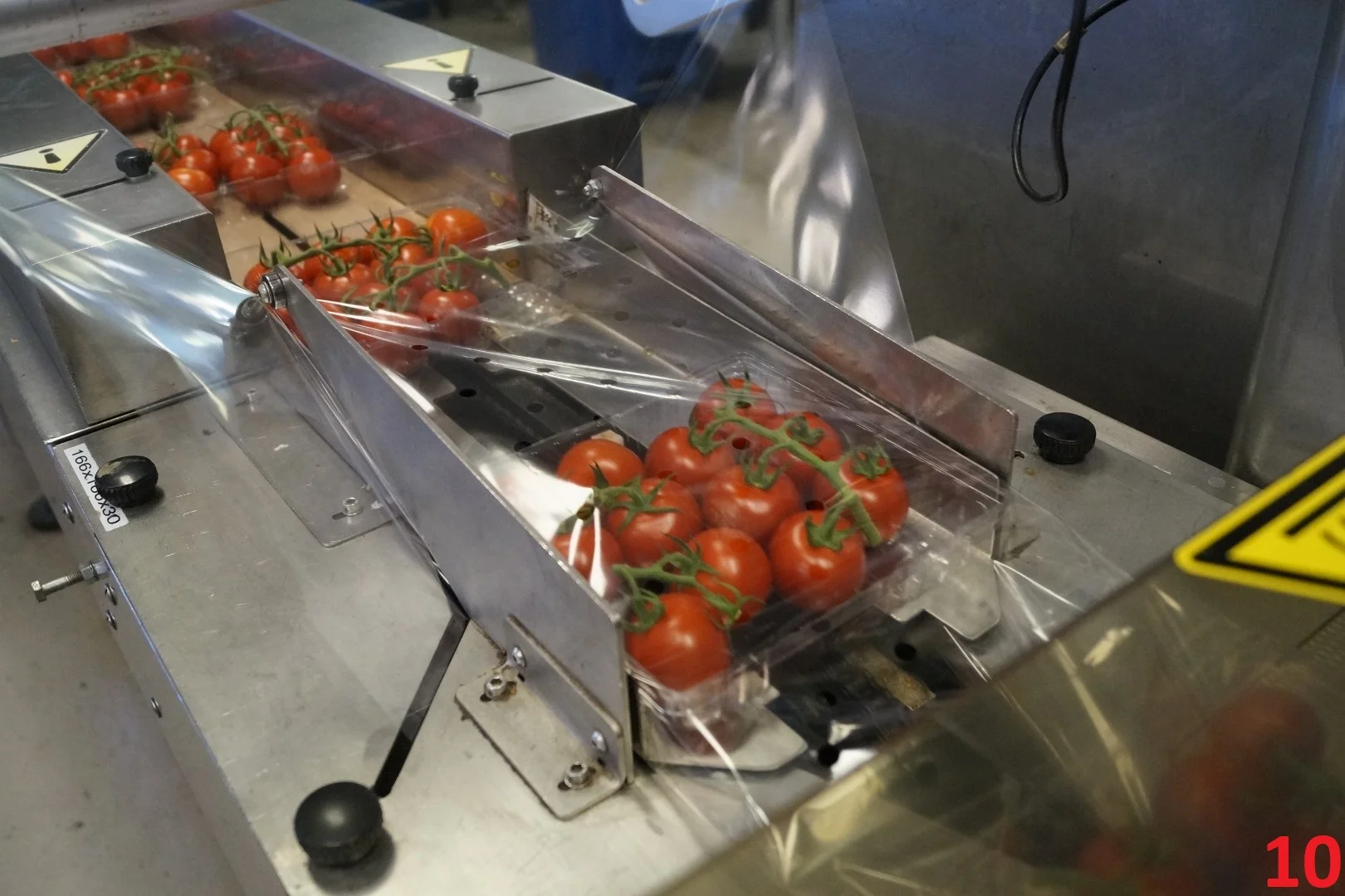 Double small packaging line for flow packing on trays - line 2 ...