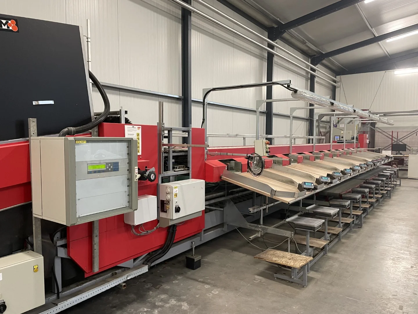 Aweta GMC3/12+1 grading machine for peppers • Duijndam Machines