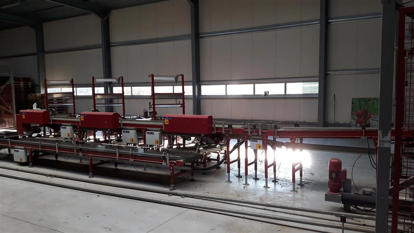 Taks fully automatic unloading system for destacking boxes from pipe ...