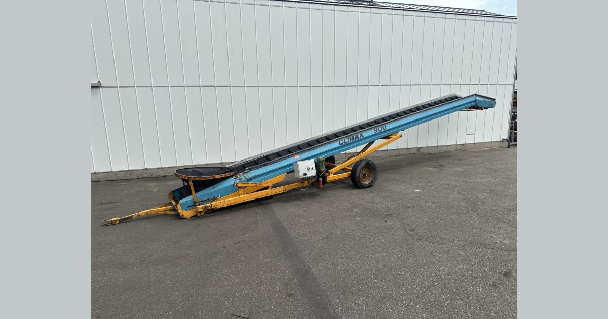 Climax CTE 900/65 elevator incline conveyor • Duijndam Machines