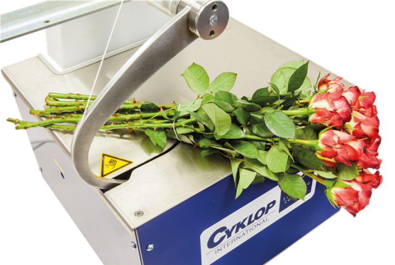 Cyklop Axro FQC2-L-TS-PLC binding machine • Duijndam Machines