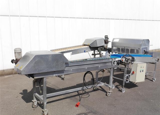 Sormac Carrot cutting and knife peeling system • Duijndam Machines