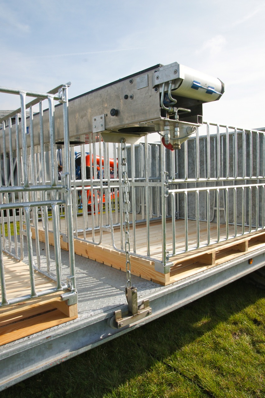 Aluminium harvesting conveyor belt for hand harvested vegetables, like ...