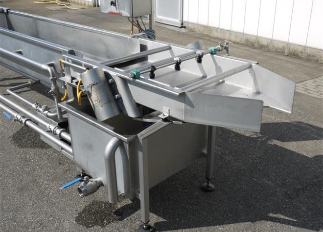 Eillert vegetable Flume washing machine type GWT • Duijndam Machines