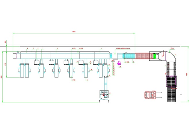 Greefa MSE 2000 4 line sorting machine with dumper • Duijndam Machines