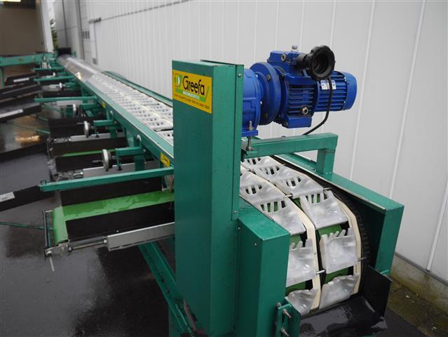 Greefa mechanical weight grader for apples complete with tipper ...