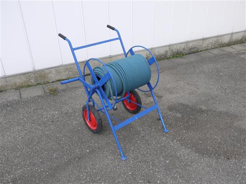 Maasmond slangenhaspel met 100 meter hogedrukslang • Duijndam Machines
