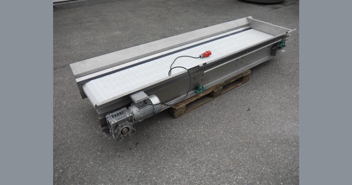 Allround Intra locks conveyor 270 x 54 • Duijndam Machines