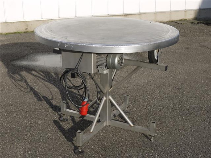 Acier inoxydable table tournante • Duijndam Machines