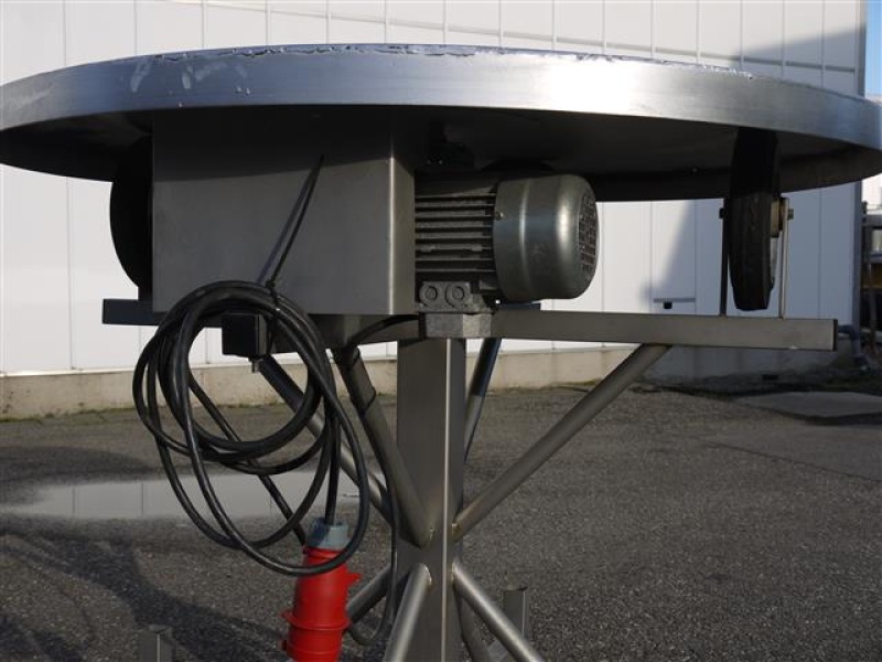 Acier inoxydable table tournante • Duijndam Machines