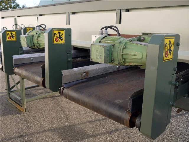 Compas radial roller grader for grading by size with 5 conveyors ...