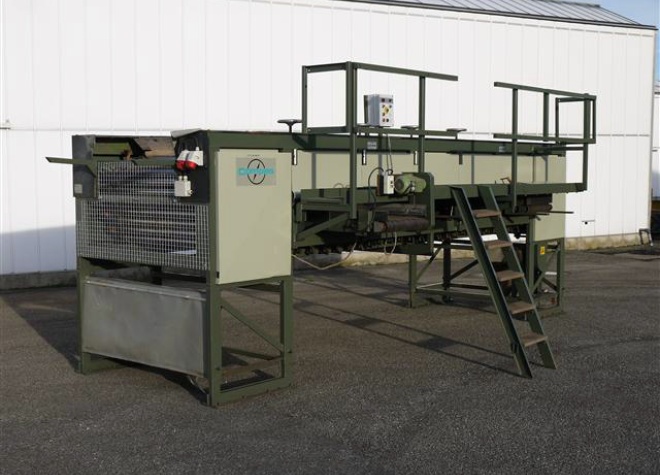 Compas radial roller grader for grading by size with 5 conveyors ...