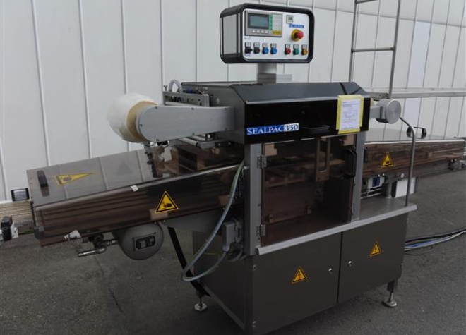 Sealpac 350 top seal machine • Duijndam Machines