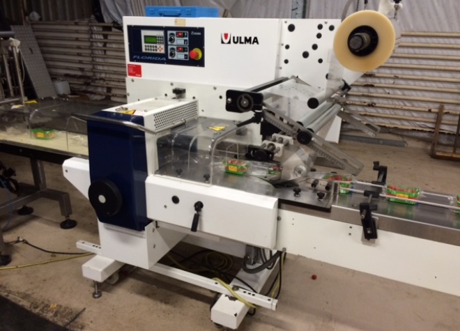 Ulma Florida E flow pack wrapper • Duijndam Machines