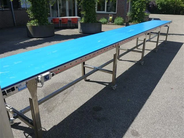 ZTI Mechatronics flowercutting machine with conveyor • Duijndam Machines