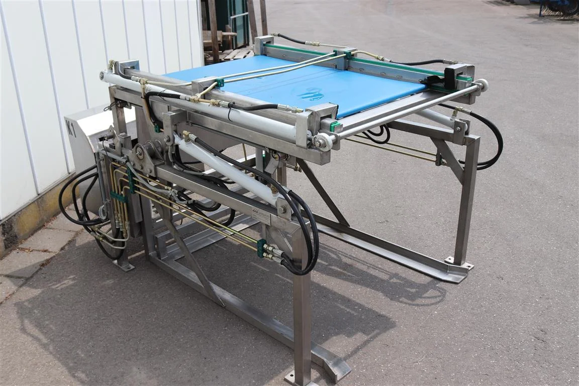 ACB Stainless steel box tippers 100 cm • Duijndam Machines