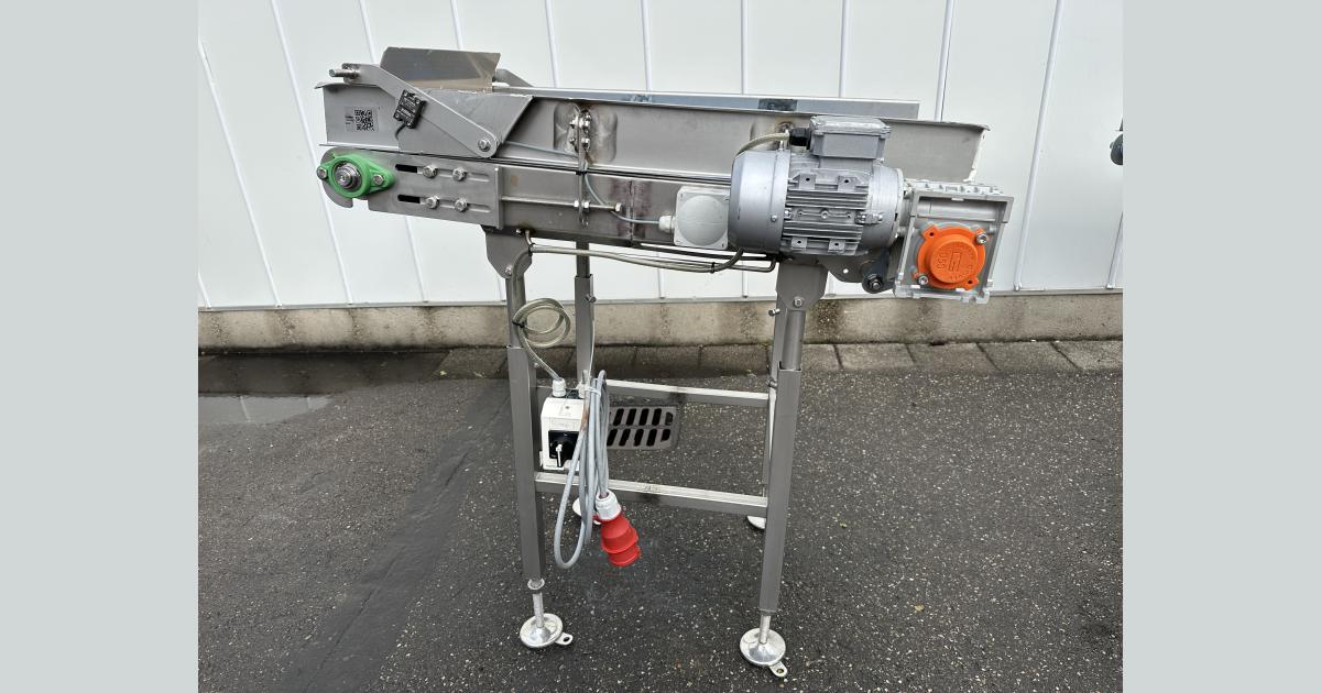 ACB conveyor stainless steel 100 x 50 cm • Duijndam Machines