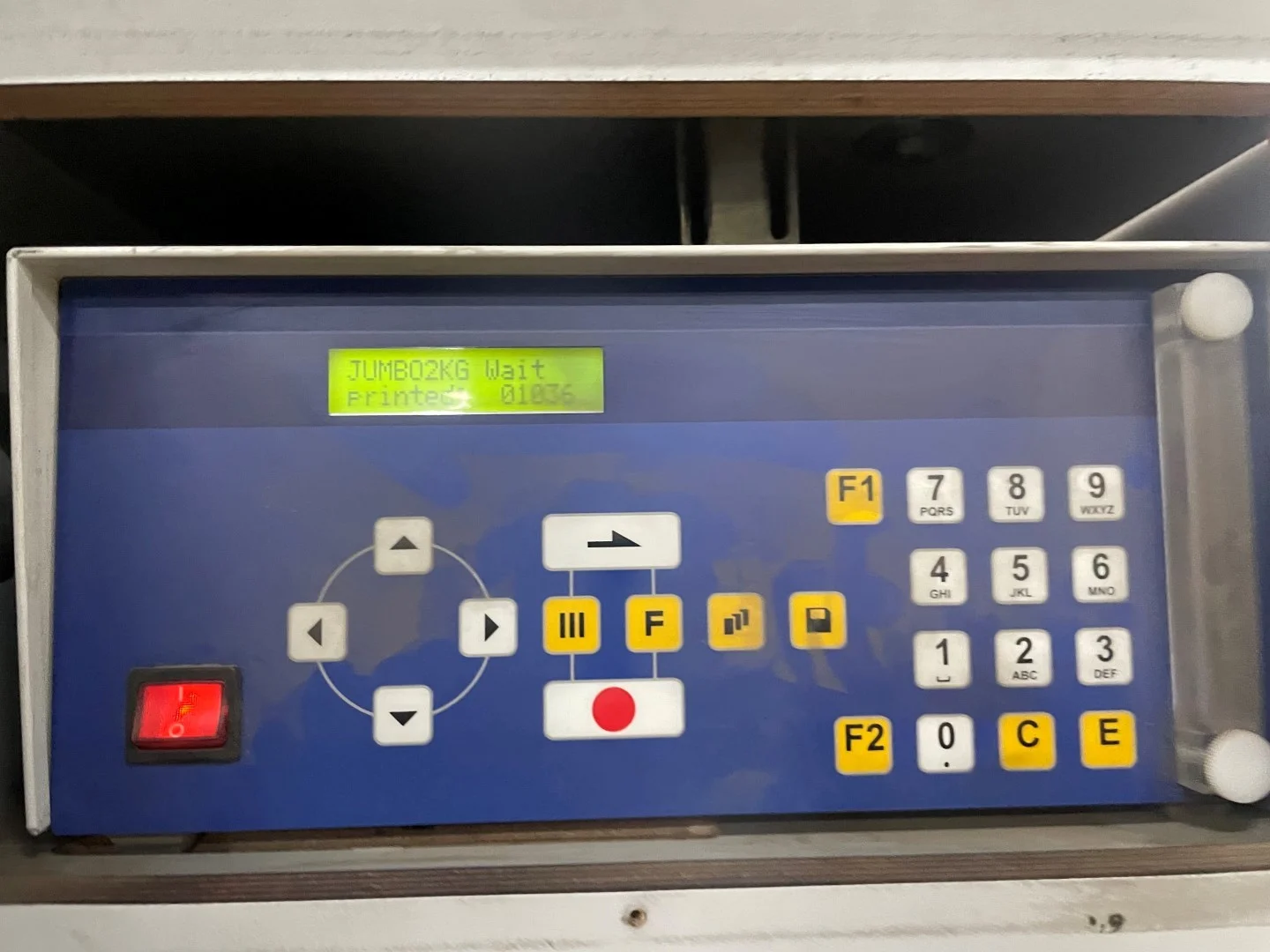 Affeldt 170 12VB weighing machine with Affeldt 929 T19 net clipper ...