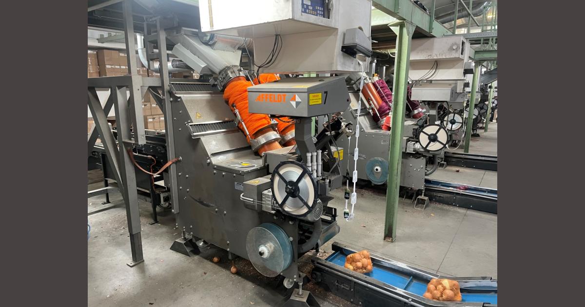 Affeldt AVN 929 net clipping machine • Duijndam Machines