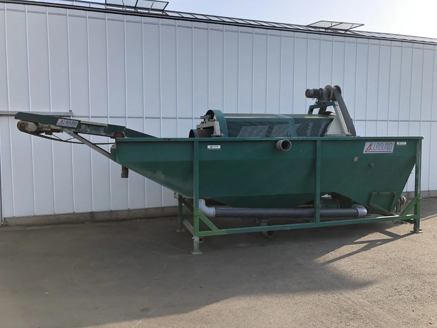 Allround barrel washer for bulbs • Duijndam Machines