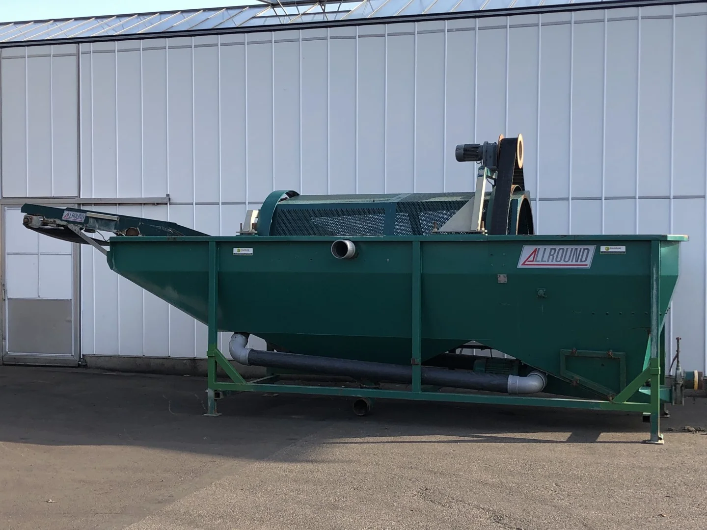 Allround barrel washer for bulbs • Duijndam Machines