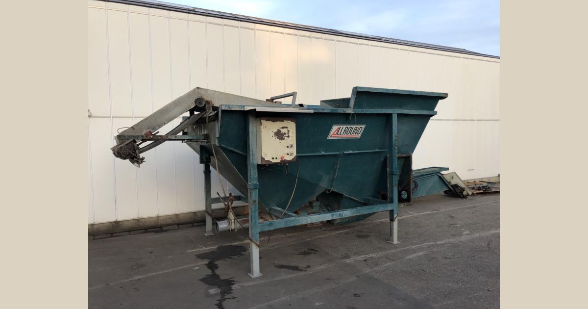Allround destoner with web conveyor • Duijndam Machines
