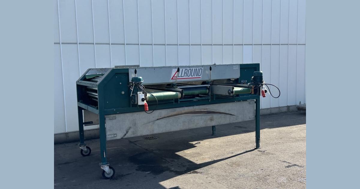 Allround G 12.3.B roller sorting machine 120 cm • Duijndam Machines