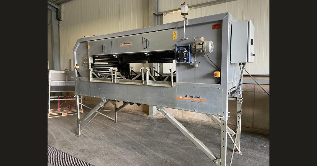 Allround R80-70-3 stc. 80 60-60-40 roller sorting machine • Duijndam ...