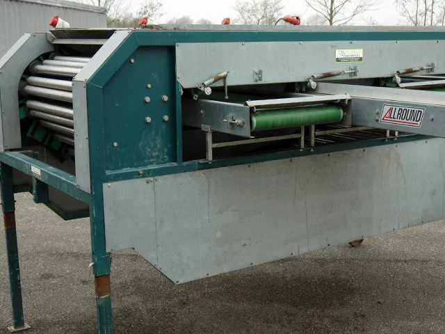 Allround radial rollergrader for grading by size • Duijndam Machines