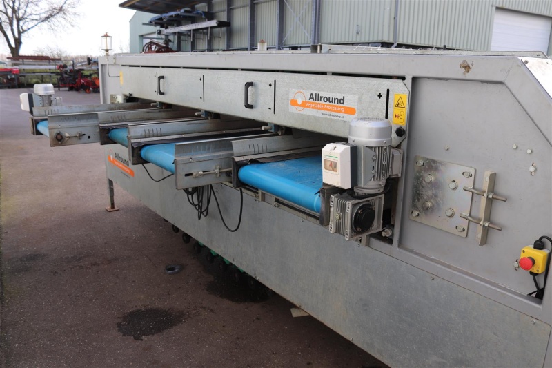 Allround radial roller grader • Duijndam Machines