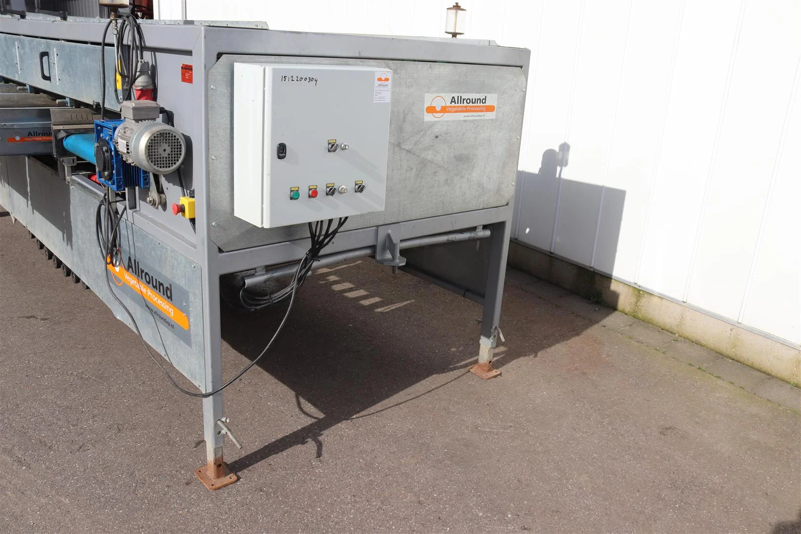 Allround radial roller grader • Duijndam Machines
