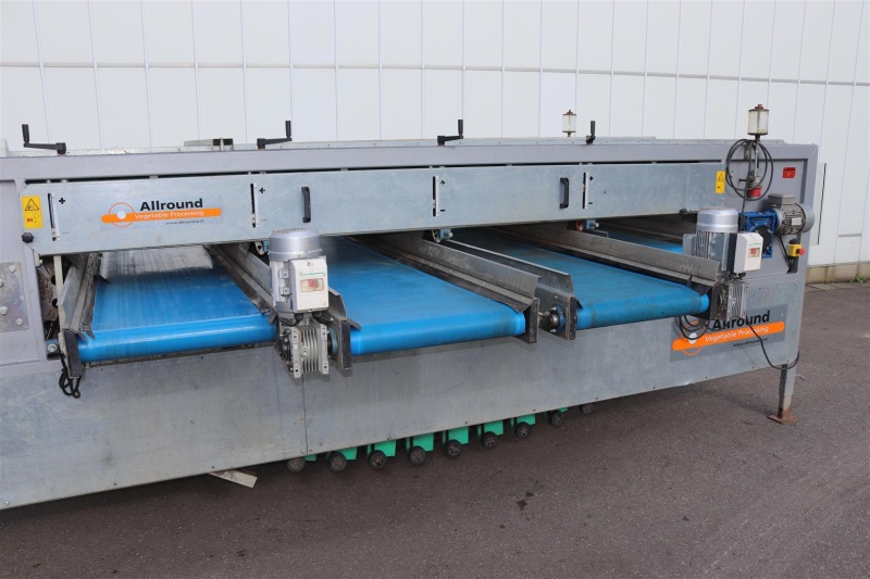 Allround radial roller grader • Duijndam Machines