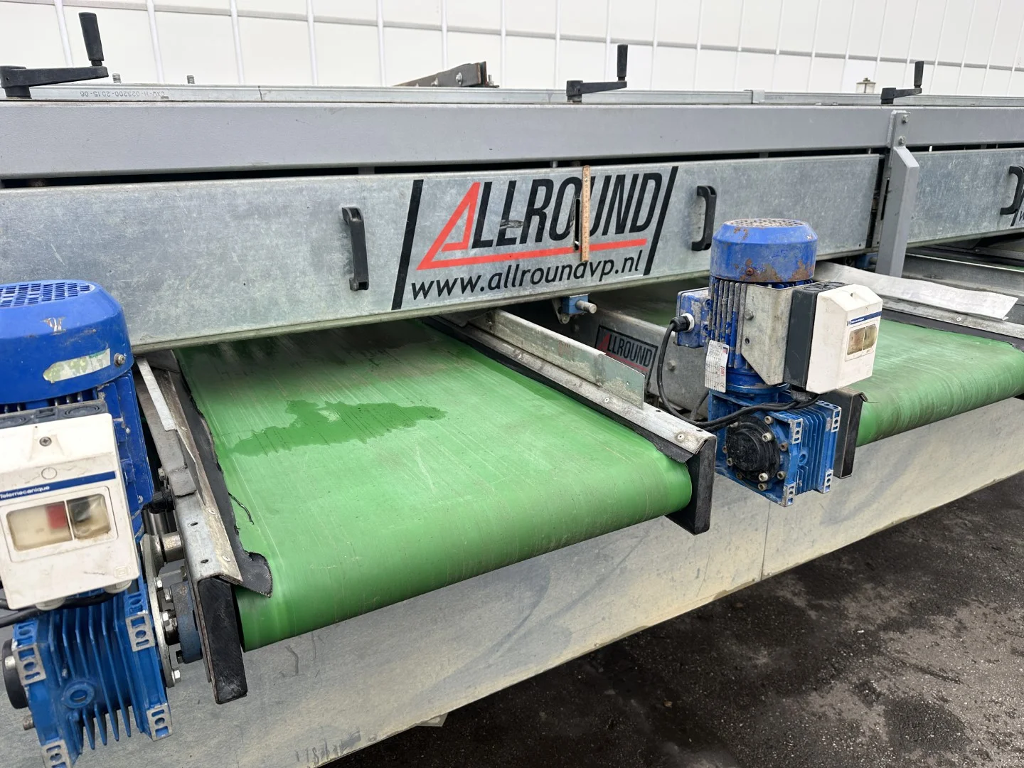 Allround roller sorting machine 120 cm with 4 conveyors • Duijndam Machines