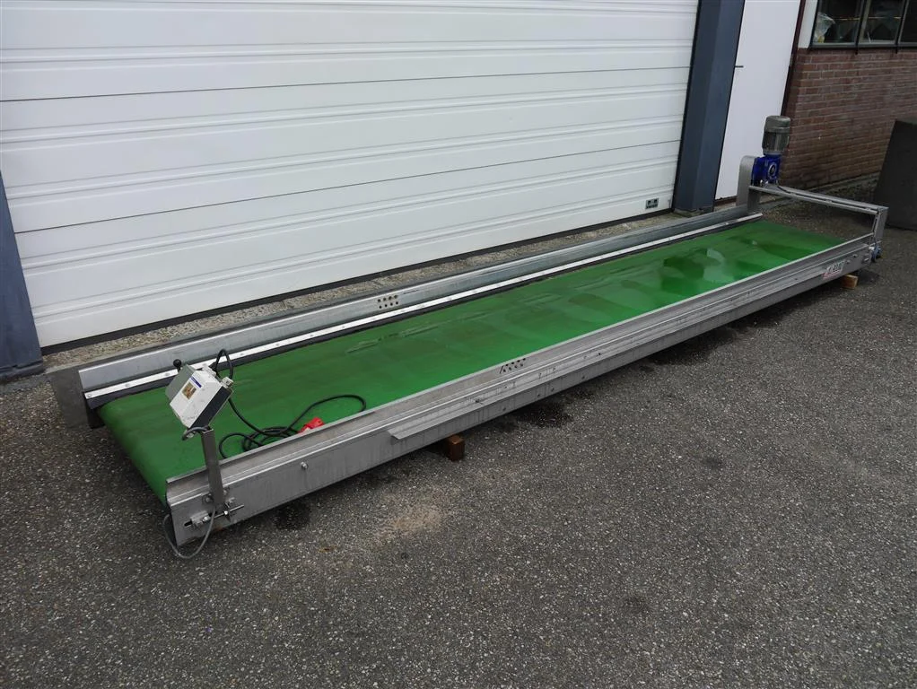 Allround RVS transportband 450 x 80 cm • Duijndam Machines