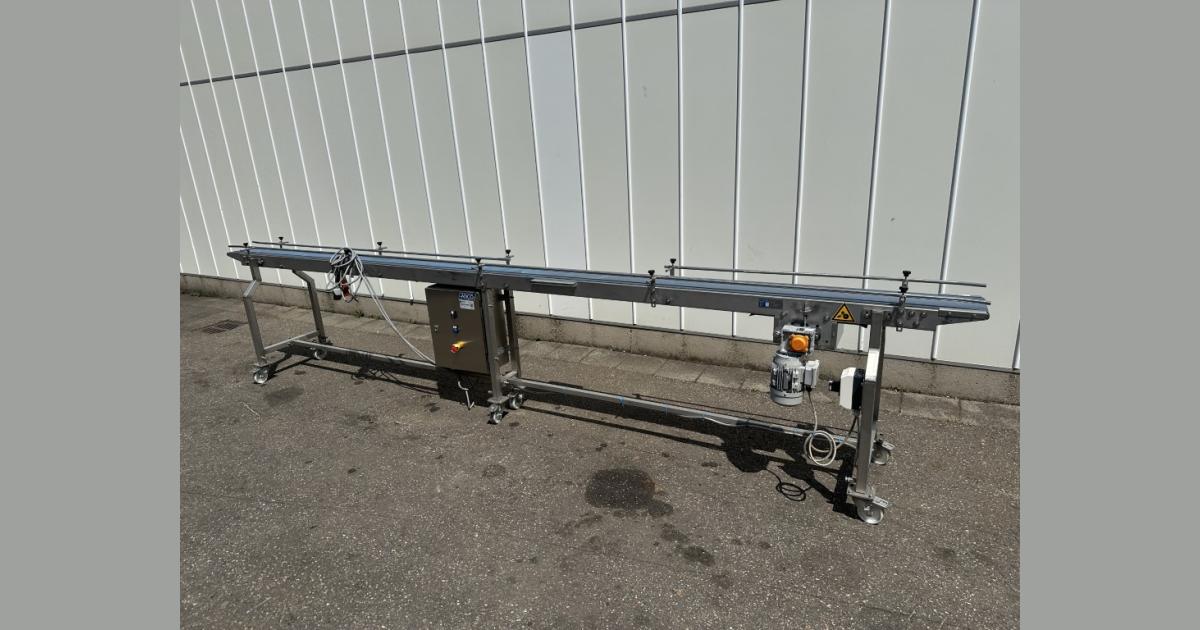 Arco conveyor 470 x 20 cm • Duijndam Machines