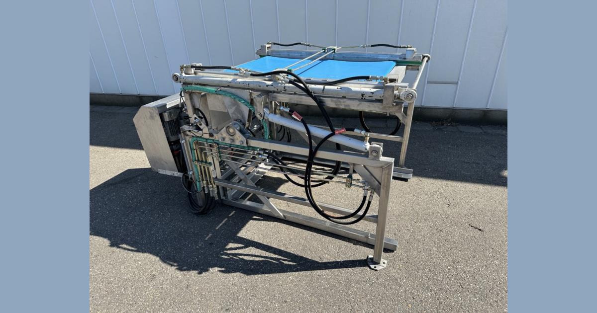 Arco box tipper stainless steel • Duijndam Machines