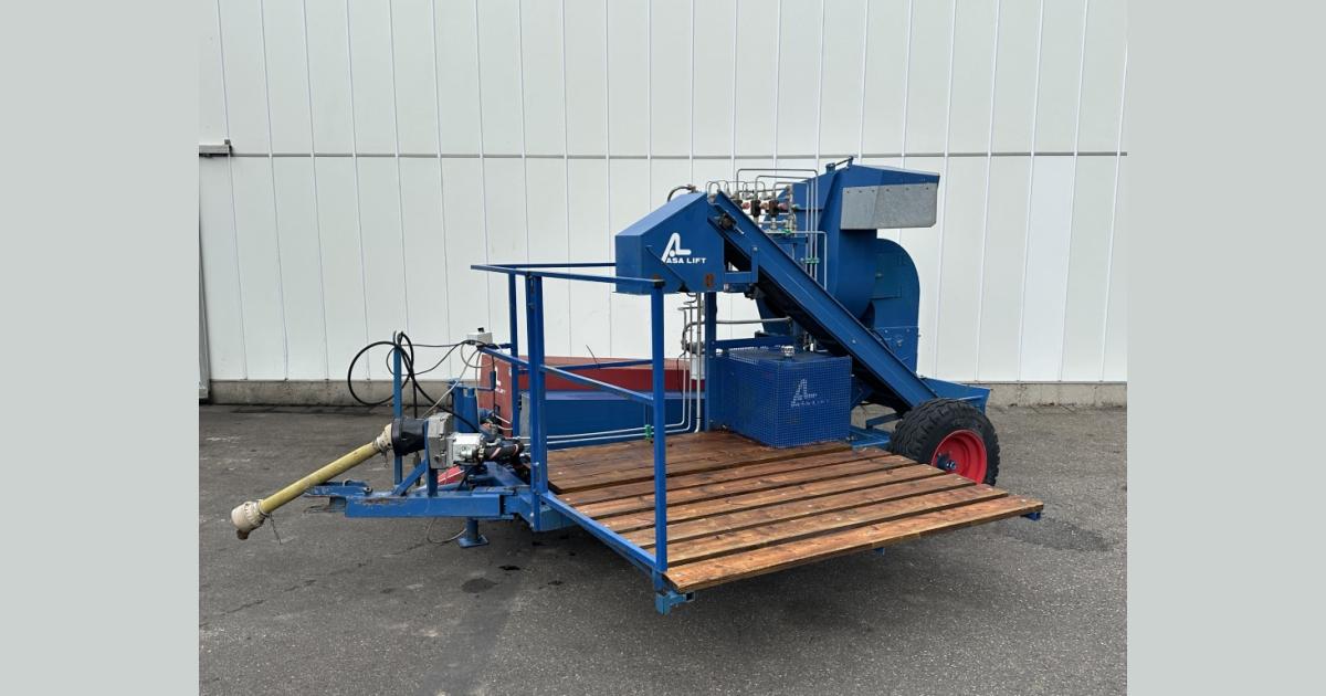 Asa-Lift GB 100 beans harvesting machine 1 row • Duijndam Machines