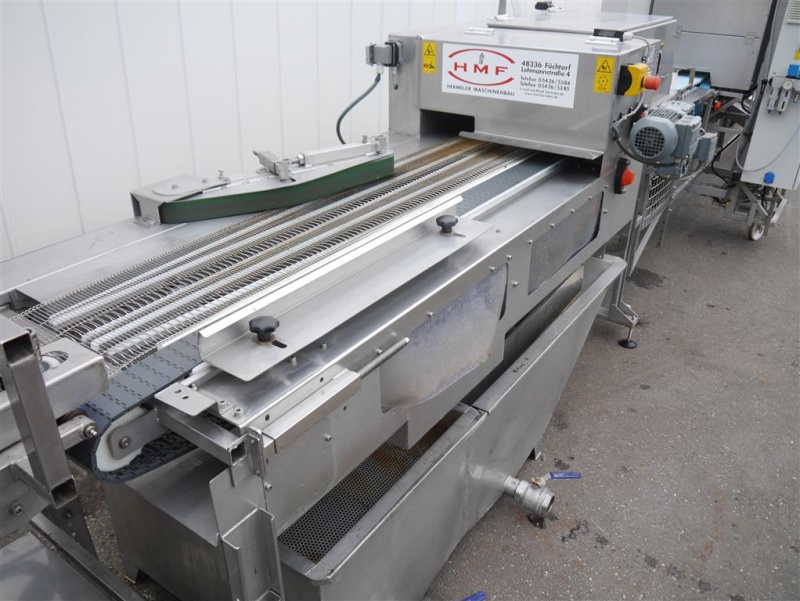 Hermeler Spargel Sortiermaschine mit Waschmaschine • Duijndam Machines