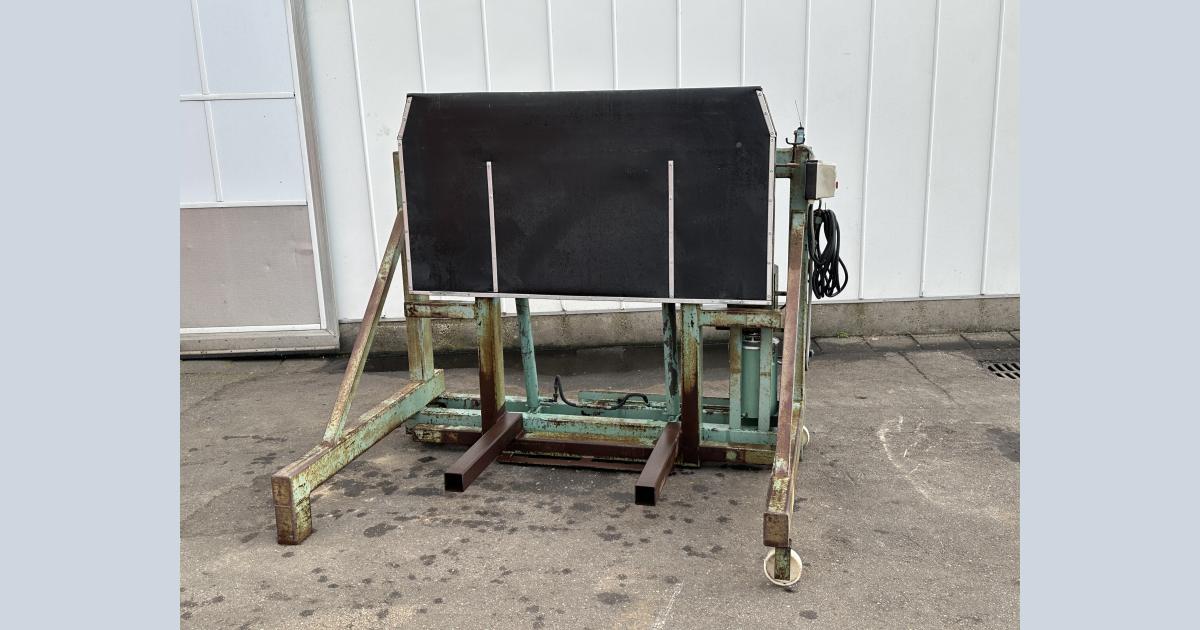ATH box tipper tilting Yoke • Duijndam Machines
