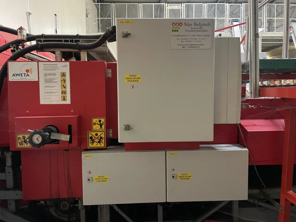 Aweta 2xG AV-8/36+1 grading line machine for apples and pears with 2 x ...