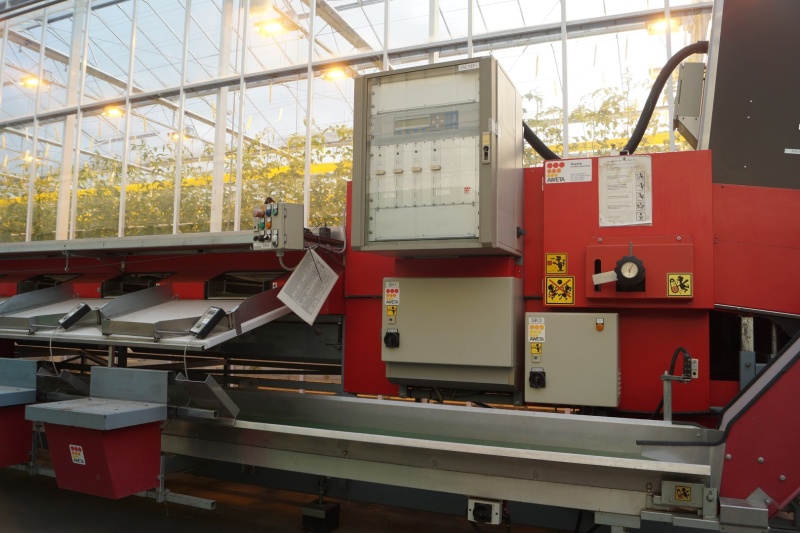 Aweta CSGMB 4-16 tomato grading machine • Duijndam Machines