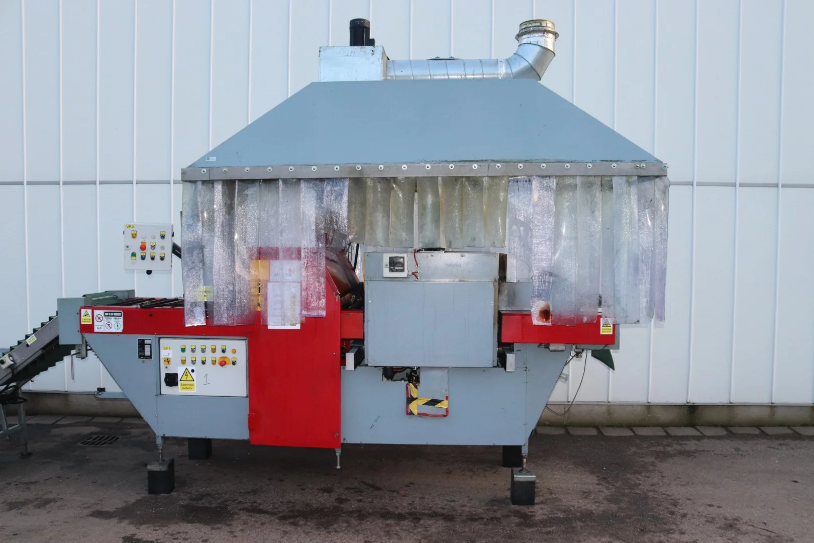 Aweta SK1 cucumber sealer • Duijndam Machines