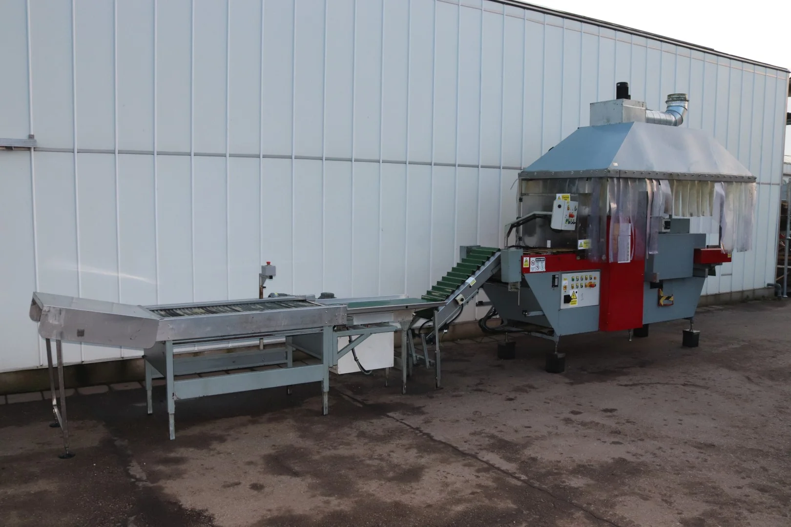 Aweta SK1 cucumber sealer • Duijndam Machines