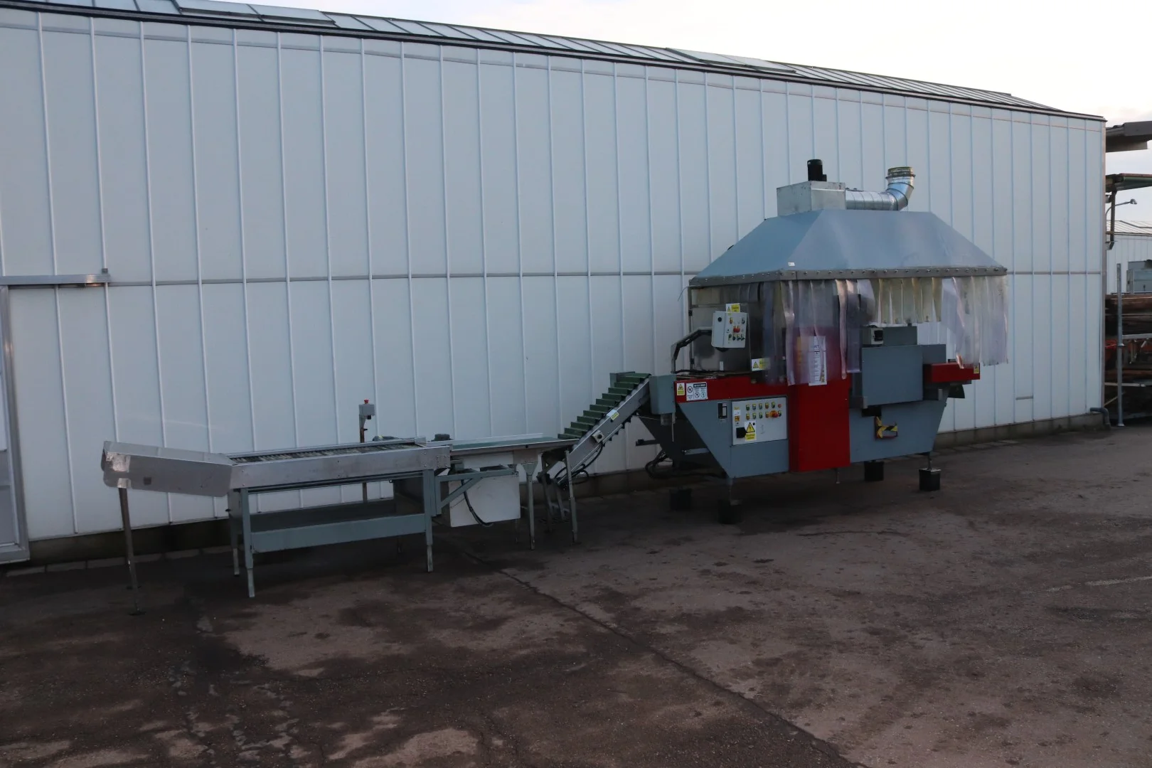 Aweta SK1 cucumber sealer • Duijndam Machines