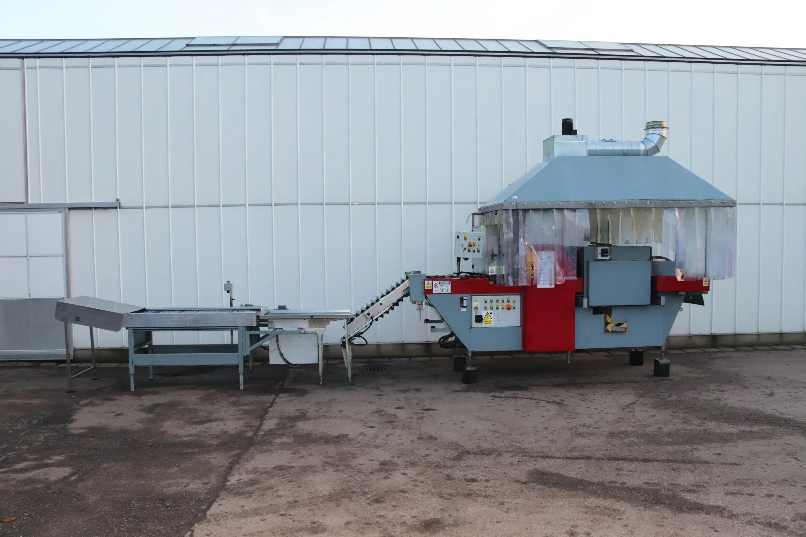 Aweta SK1 cucumber sealer • Duijndam Machines