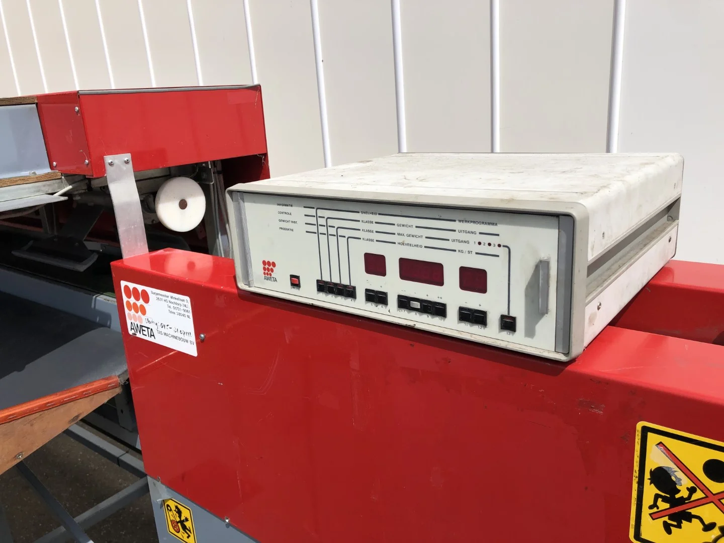 Aweta E7 komkommersorteermachine • Duijndam Machines