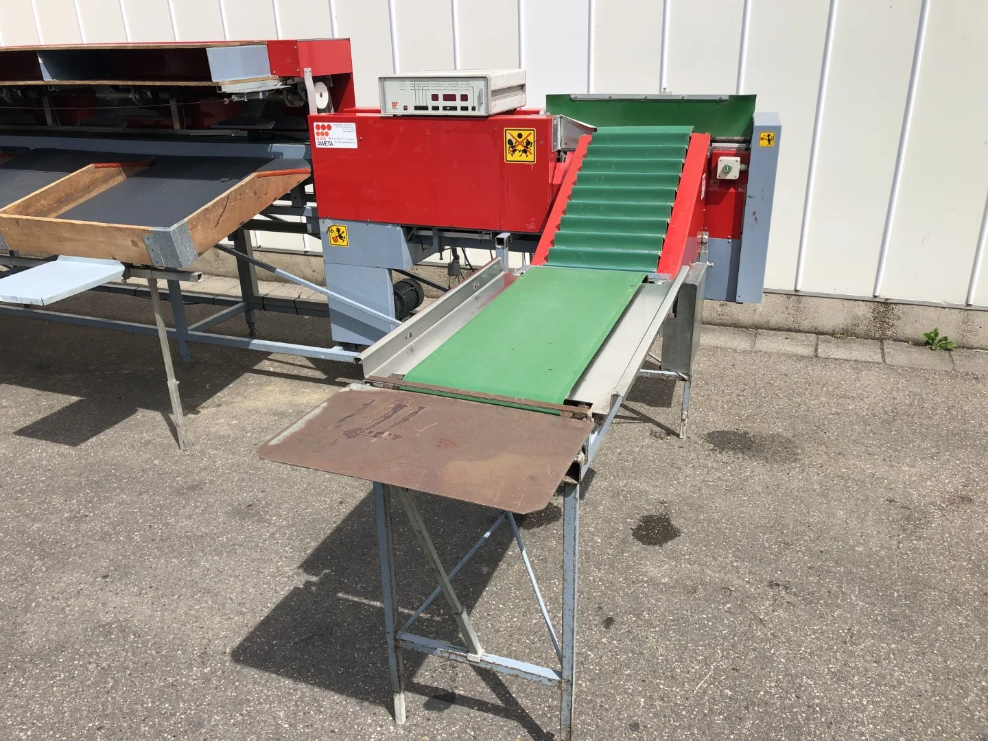 Aweta E7 cucumber sorting machine • Duijndam Machines