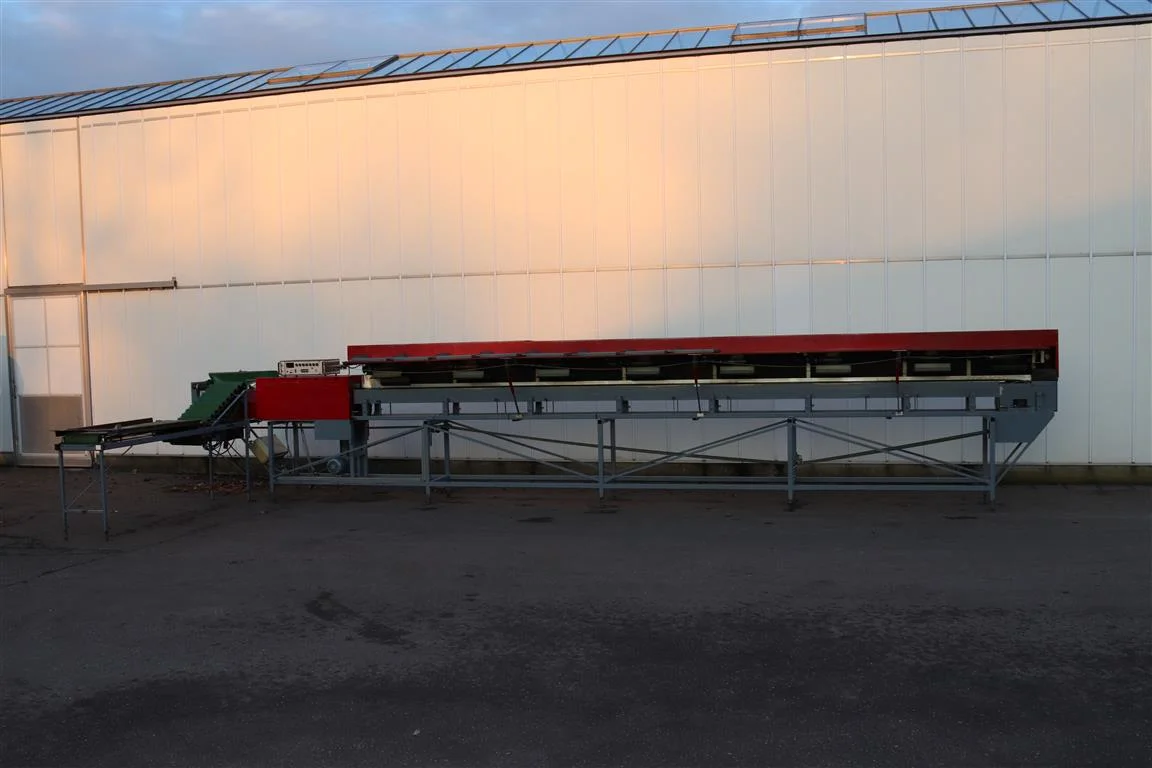 Aweta E8 cucumber grader • Duijndam Machines